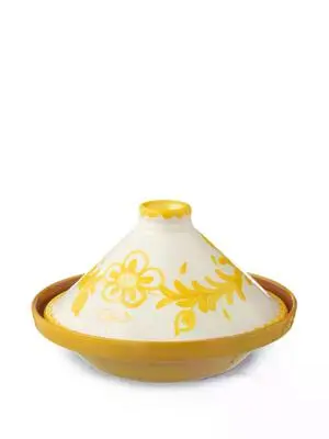J-LINE Granada Floral-print Tagine - Neutrals