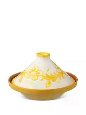 J-LINE Granada Floral-print Tagine - Neutrals