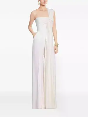 Elie Saab Asymmetric Knotted Jumpsuit