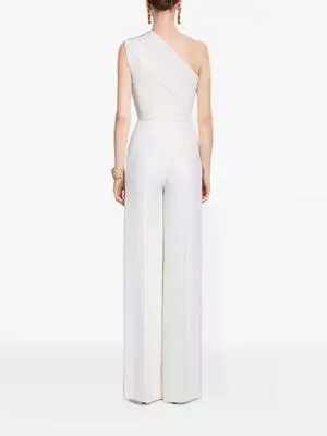 Elie Saab Asymmetric Knotted Jumpsuit
