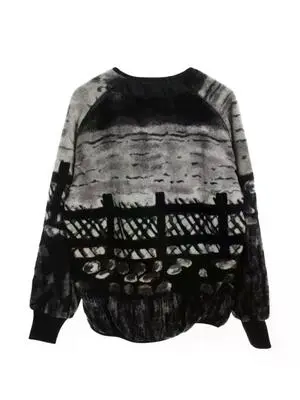 Dior X Peter Doig Collarless Jacket