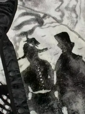 Dior X Peter Doig Collarless Jacket
