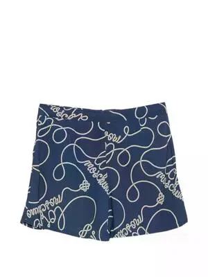 Moschino Rope-print Drawstring Shorts
