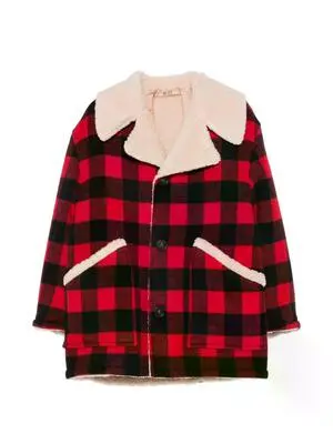 N°21 Check Jacket - Red