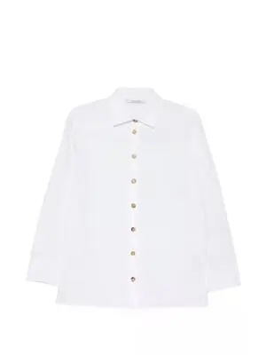 Liviana Conti Button-fastening Back-tie Shirt