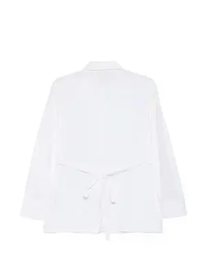 Liviana Conti Button-fastening Back-tie Shirt