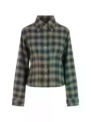 Our Legacy Envelop Check-print Flannel Shirt