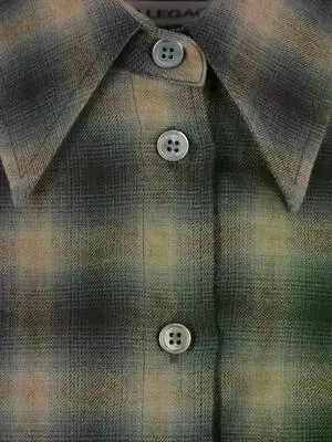 Our Legacy Envelop Check-print Flannel Shirt