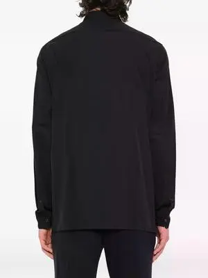 LANVIN Graphic-print Small-collar Shirt