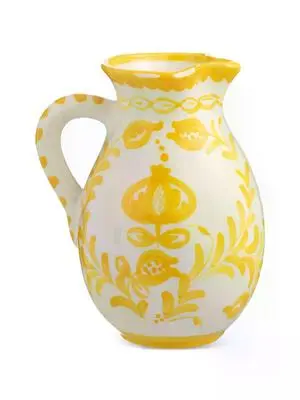 J-LINE Granada Floral-print Jug - Neutrals