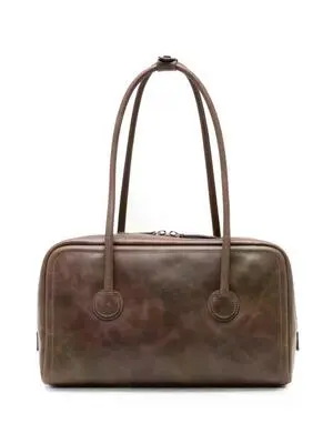 MARGESHERWOOD Leather Tote Bag - Brown