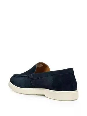 Geox Spherica Ec17 Sued Loafers