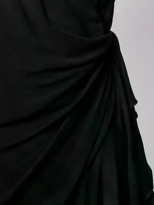 Philosophy Di Lorenzo Serafini Ruffled Asymmetric Hem Dress