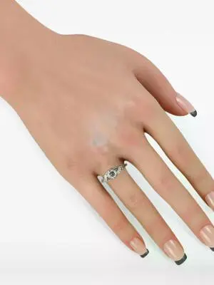 LB EXCLUSIVE Diamond-embellished Engagement Ring - Silver