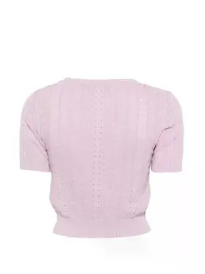 Moschino Heart-embroidered T-shirt
