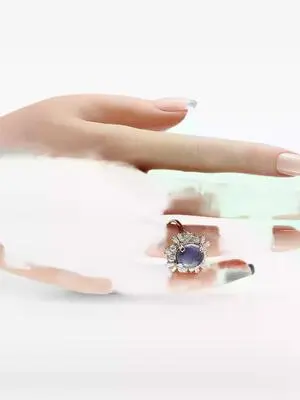 LB EXCLUSIVE Sapphire And Diamond Ring