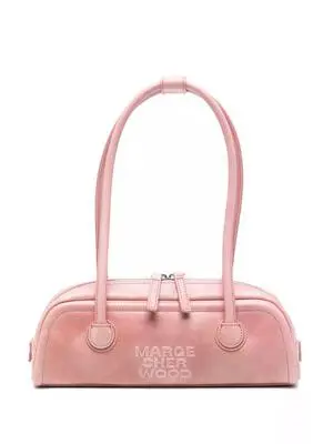 MARGESHERWOOD Soft Boston Ew Leather Tote Bag - Pink