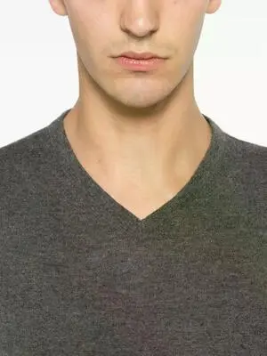THE ROW Mapple V-neck Cashmere Sweater