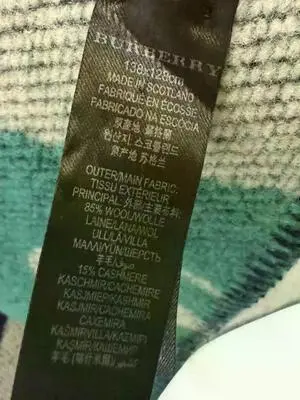 Burberry Printed Cape