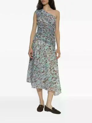 Tory Burch Floral-print Asymmetric Dress