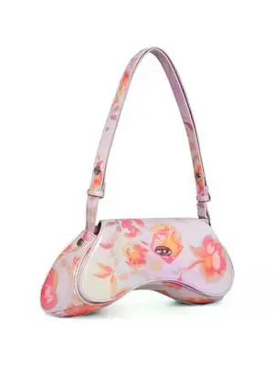 DIESEL® Play Floral-print Shoulder Bag