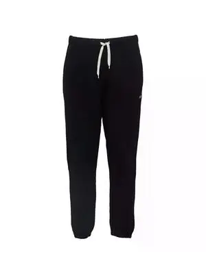 AUTRY Logo-embroidered Drawstring Track Pants - Black