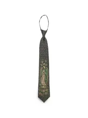 Kapital Silk Twill Neck Tie - Black