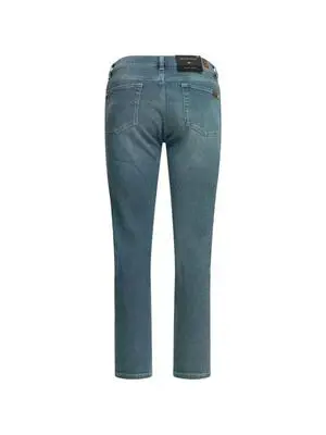 7 For All Mankind Slim Illusion Relaxed Skinny Jeans - Blue