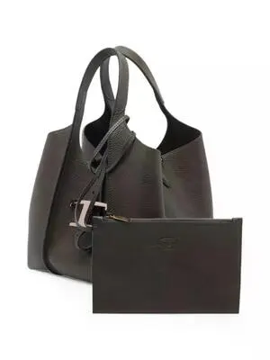 TOD'S Mini T-timeless Leather Tote Bag