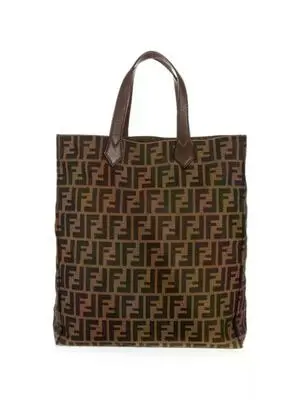 Fendi Zucca Canvas Tote Bag