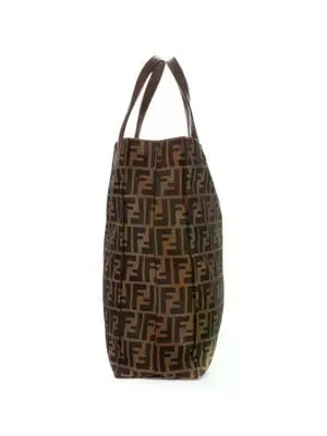 Fendi Zucca Canvas Tote Bag