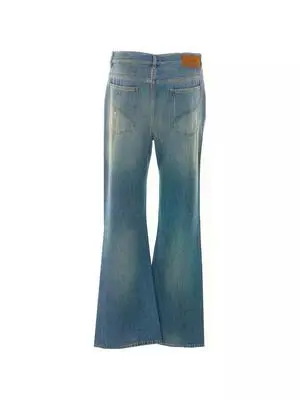 Amiri Slash Bootcut Jeans - Blue