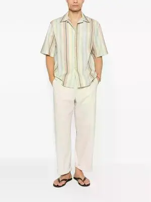 Commas Sereno Stripe-pattern Short-sleeve Shirt