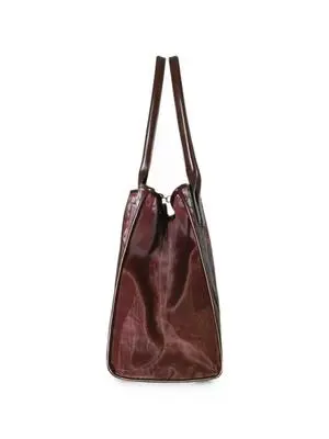 GANNI Graphic-print Mesh Tote Bag
