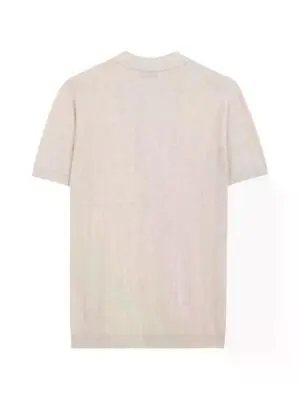 NOWADAYS Ribbed-knit Polo Shirt