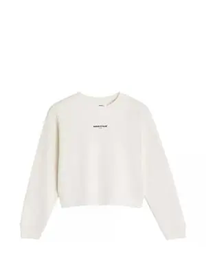 Maison Kitsuné Logo Print Sweatshirt - Neutrals