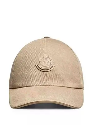 Moncler Logo Patch Baseball Cap - Neutrals