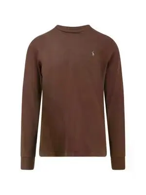 Polo Ralph Lauren Polo Pony-embroidered T-shirt - Brown