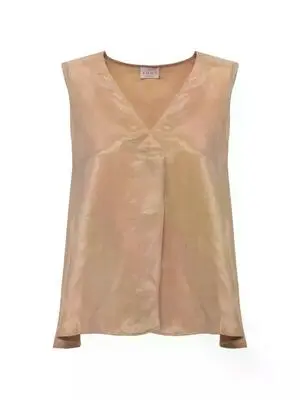 EMME V-neck Top - Neutrals