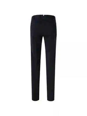 PT TORINO Logo-plaque Slim-fit Trousers - Blue