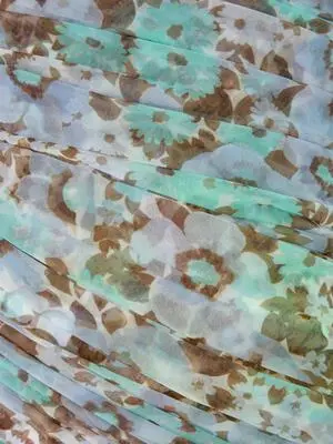Tory Burch One-shoulder Floral-print Dress