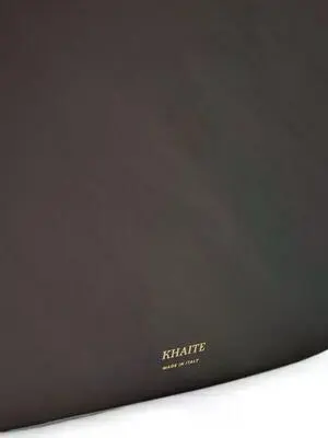 Khaite Curved Leather Tote Bag