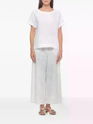 EMME Linen Short-sleeved Blouse