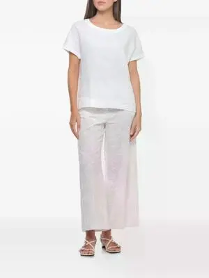 EMME Linen Short-sleeved Blouse