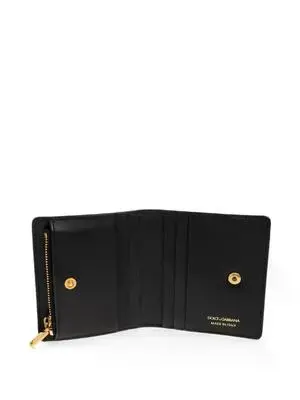 Dolce & Gabbana Logo-plaque Leather Wallet