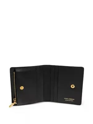 Dolce & Gabbana Logo-plaque Leather Wallet