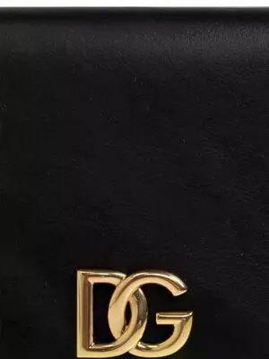 Dolce & Gabbana Logo-plaque Leather Wallet