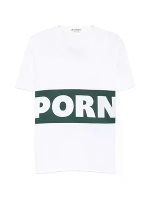 JW Anderson Print-detail Short-sleeve T-shirt - White