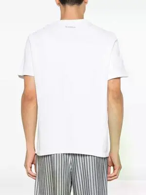 JW Anderson Print-detail Short-sleeve T-shirt - White