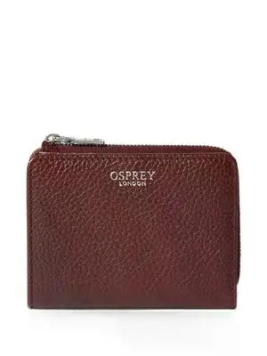 OSPREY Grainy Leather Wallet - Brown